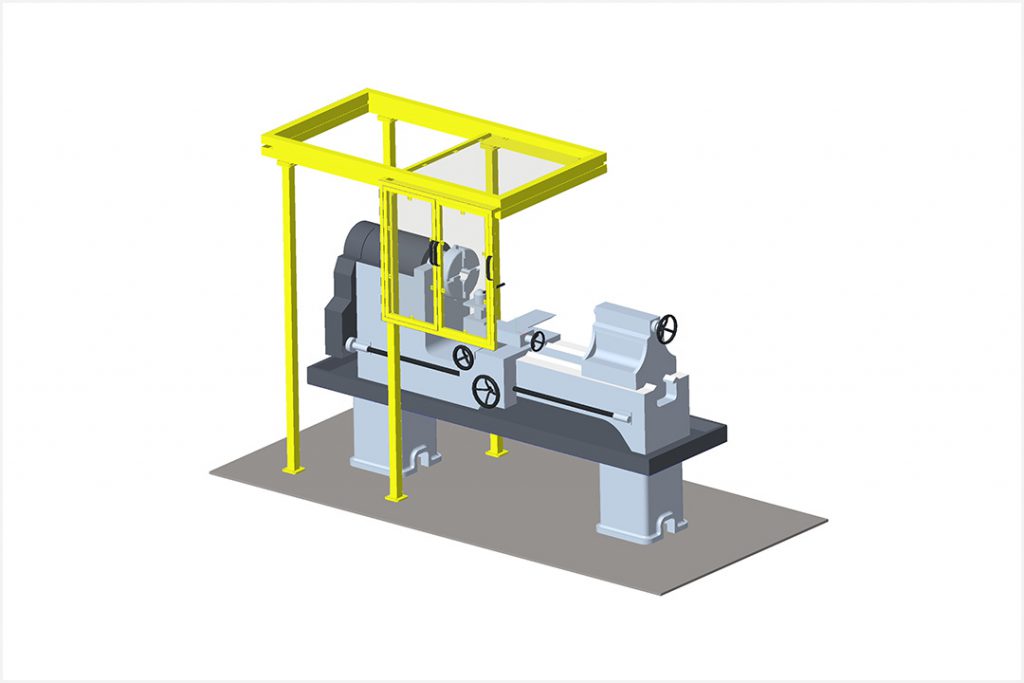 Lathe Machine Guards Manufacturer | Lathe Safety Guards Supplier ...